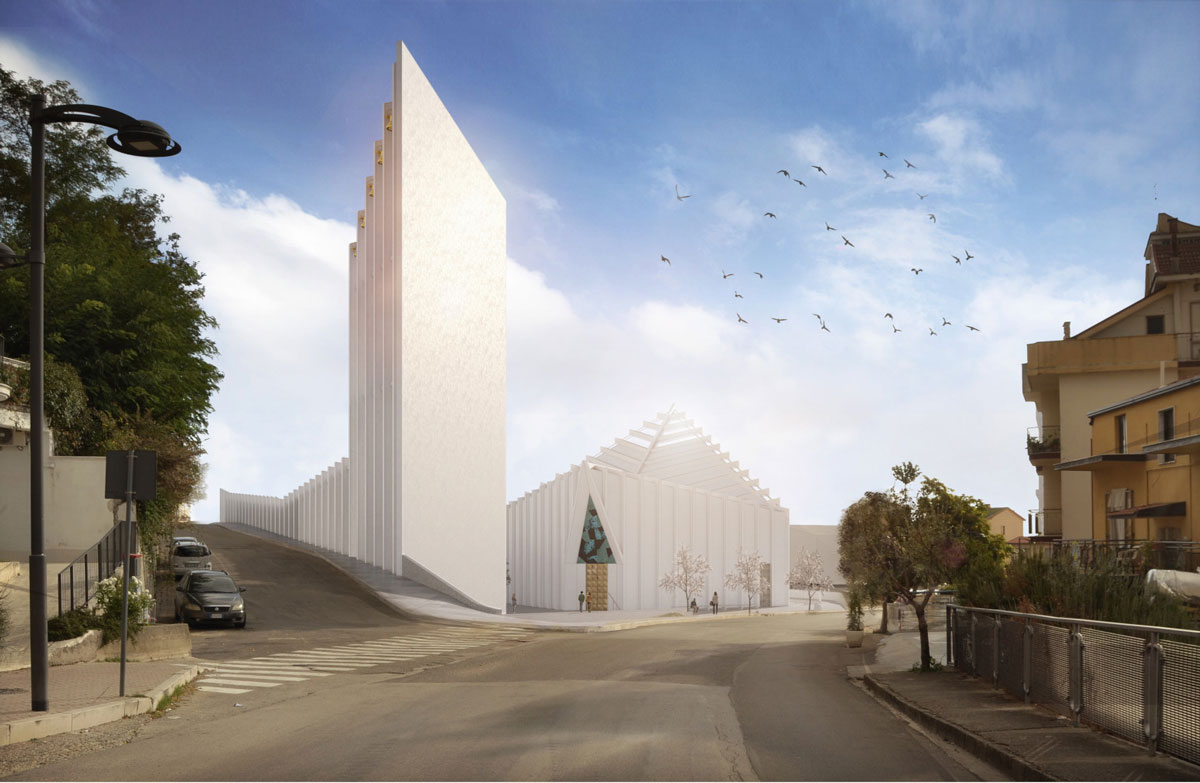 Nuovo Complesso Parrocchiale a Oppido Lucano - ARKT