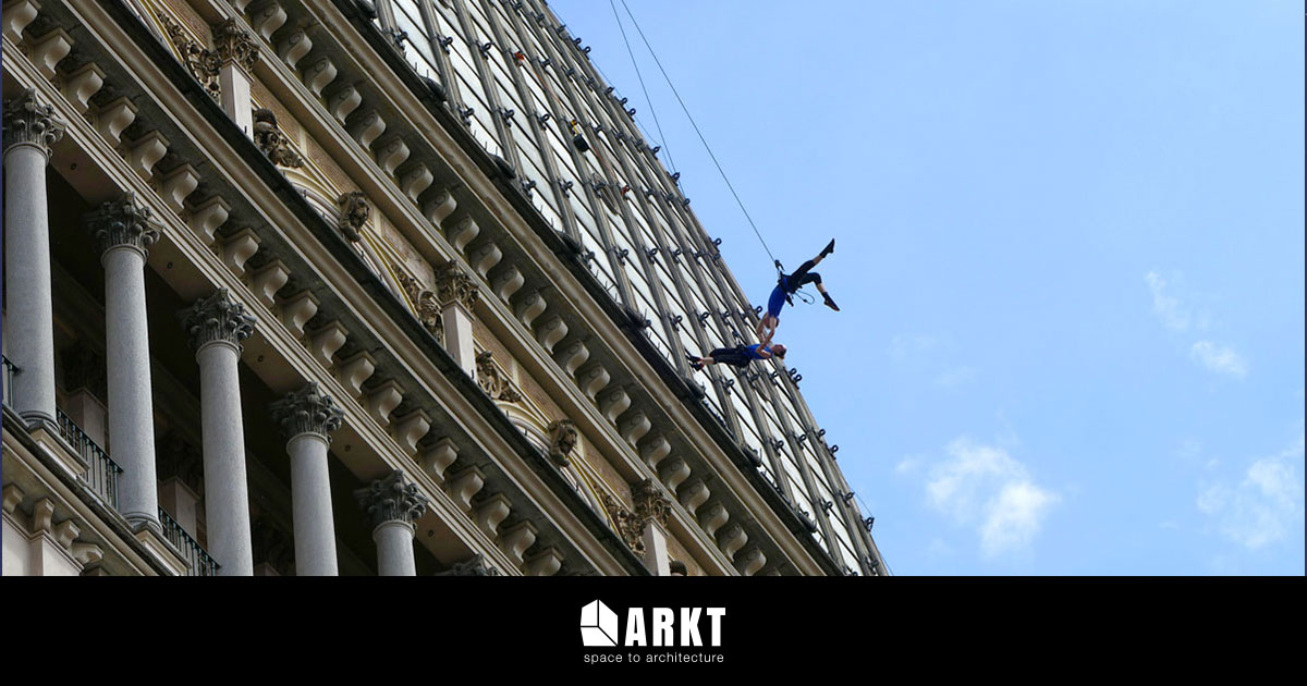 Beyond architecture. Vertical dance between body and space - ARKT